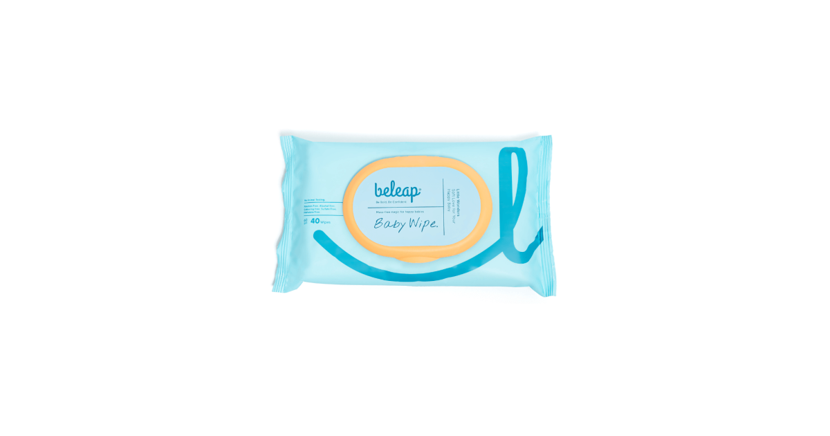 beleap Biodegradable Baby Wet Wipe Tissue